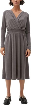 s.Oliver Black Label Womens 10.2.20.20.200.2121014 Kleid, braun 8856, 44