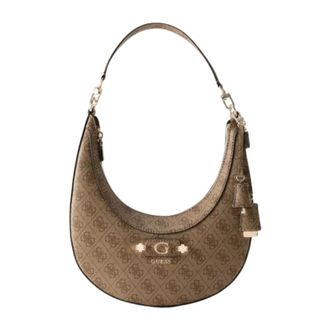 Guess Lindsey Hobo - - Bags - Damen - Beige - ONE SIZE