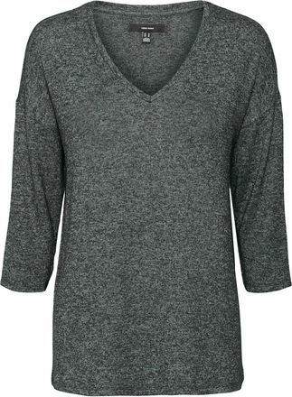 Vero Moda Vmbrianna 3/4 V-Neck Pullover Boo Rep