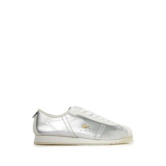 Lacoste Baskets compens&eacute;es en cuir m&eacute;lang&eacute;