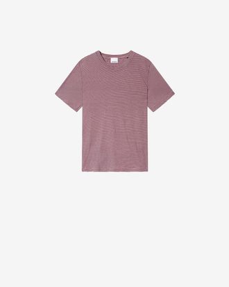 Isabel Marant Tee Shirt Leon - Homme - Rose Clair-noir - Taille XS - Isabel Marant