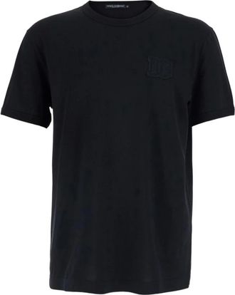 Dolce & Gabbana Homme, Tops, Noir, Taille: 2XL Dolce & Gabbana T-shirts et Polos Noir