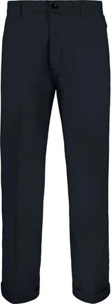 Bomboogie Homme, Pantalons, Bleu, Taille: W32 Pantalon coupe large