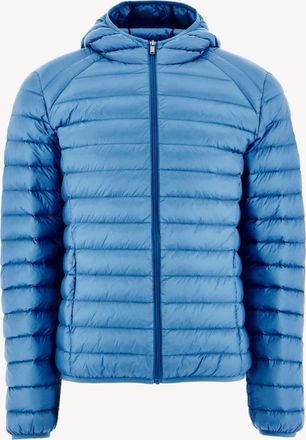Jott Doudoune l&eacute;g&egrave;re &agrave; capuche Bleu denim Nico - Taille 4XL