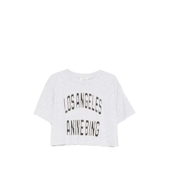 Anine Bing Femme, Tops, Gris, Taille: 38 FR T-shirt