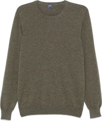 Fedeli Pullover mit meliertem Effekt - Grün