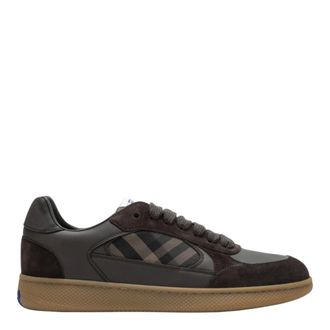 Burberry Baskets New Terrace Mix - Homme - Chaussures - Brun - Taille: 41 EU