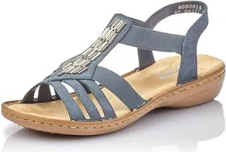 Rieker Nissi Womens Casual Sandals 39 EU Marine