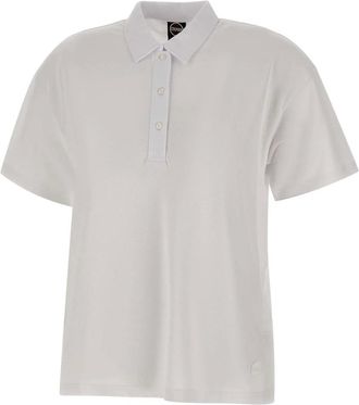 Colmar Femme, Sport, Blanc, Taille: 36 FR Polo en Piqu&eacute; Stretch