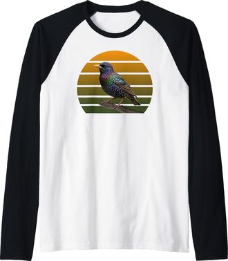 jz.birds Star Vogelfreund Gartenvogel Singvogel Biologe Vogel Raglan