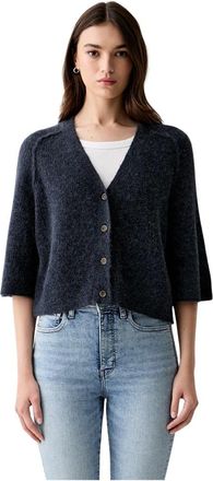 Mos Mosh MOS Mosh, Damen, Strickwaren, Blau, SGr&ouml;&szlig;e