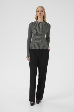 Karen by Simonsen Strickpullover KBUlima Slim fit black brown