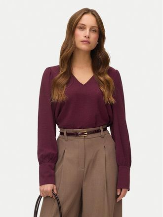 Vero Moda Bluse Esme 10338288 Dunkelrot Regular Fit