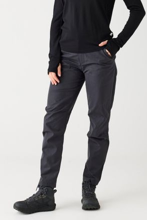 Knowledge Cotton Apparel Damen vegan Hose Vent Canvas 200 Black Jet