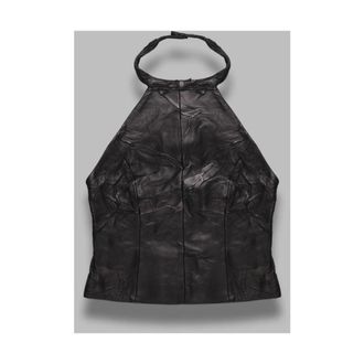 Gestuz Femme, Tops, Noir, Taille: 42 FR Madisan Halterneck Top