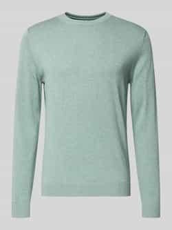 Tom Tailor Regular Fit Strickpullover aus reiner Baumwolle