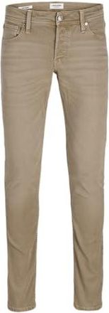 Jack & Jones Jean pour Homme, Beige Clair, 36W / 34L