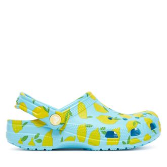 Crocs Pantoletten Crocs Classic Fresh Fruits Clog 211008 Blau