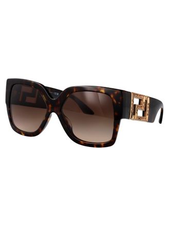 Versace Womens Sunglasses 0ve4402 Havana Acetate