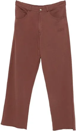 Maison Margiela Pantalons D&eacute;contract&eacute;s - Marron