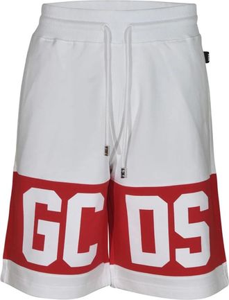 GCDS Gcds, Homme, Shorts, Blanc, Taille: L Shorts d&eacute;contract&eacute;s