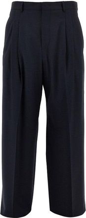 Emporio Armani Wool pleated pants Man 46
