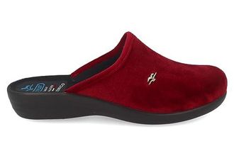 FLY FLOT Mules Femme, Pointure:38 EU, La Couleur:Rouge