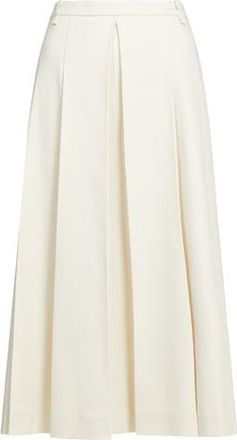 Le 17 Septembre Jupe midi pliss&eacute;e en coton m&eacute;lang&eacute;