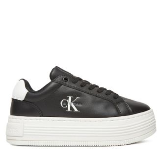 Calvin Klein Jeans Sneakers Calvin Klein Jeans Bold Flatf Low Lace Lth YW0YW01878 Schwarz