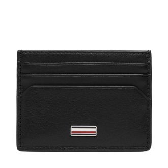 Tommy Hilfiger Kreditkartenetui Tommy Hilfiger Th Central Cc Holder AM0AM14494 Schwarz