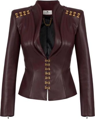 Elisabetta Franchi Damen, Jacken, Rot, MGröße