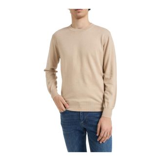 KANGRA Pullover Basic - - Knitwear - Herren - Beige - L