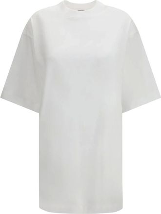 Loulou Studio Femme, Robes, Blanc, Taille: 38 FR Ayaz Lds T-Shirt Dress