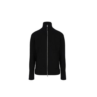 Maison Margiela Strick-Cardigan mit Rei&szlig;verschluss - - Knitwear - Damen - Schwarzk - M