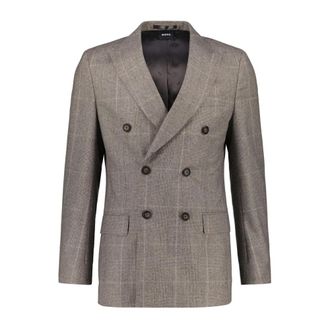 HUGO BOSS Sakko aus Schurwolle - - Jackets - Herren - Braun - L