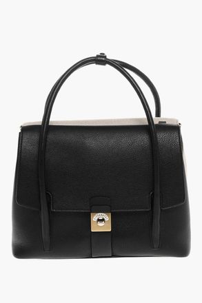 Maison Margiela Leather and Canvas Tote Bag with Removable Strap Maison Margiela