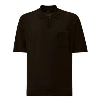 C.P. Company Lisle Faden Kurzarm Poloshirt - - Tops - Herren - Schwarzk - M