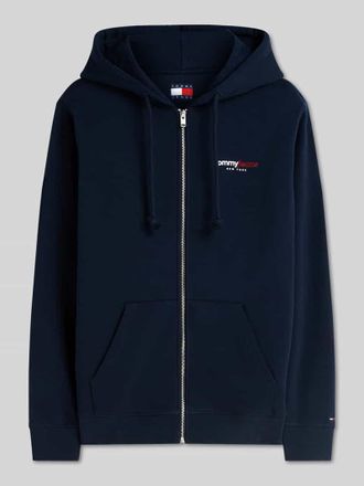 Tommy Jeans Relaxed Fit Sweatjacke aus Baumwoll-Mix