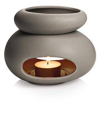 Tescoma Duftlampe FANCY HOME, Stones, Keramik, grau, 14.4 x 13 x 12 cm