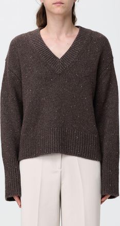 Lisa Yang V-Ausschnitt-Pullover aus 100% Kaschmir mit Paillettenapplikation