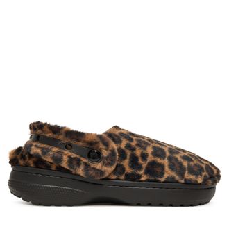 Crocs Hausschuhe Crocs Classic Unfurgettable Animal Clog 212002 Braun