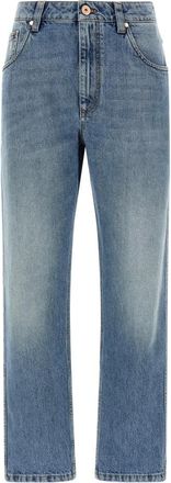 Brunello Cucinelli Damen, Jeans, Blau, 3XSGr&ouml;&szlig;e