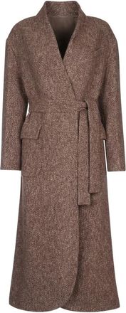Brunello Cucinelli Femme, Manteaux, Brun, Taille: 36 FR Overcoat