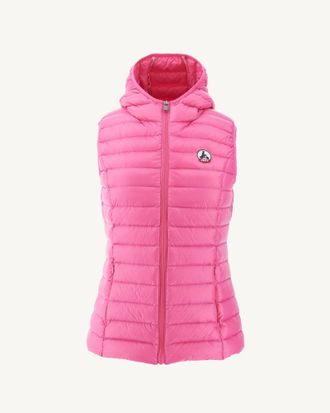 Jott Doudoune l&eacute;g&egrave;re sans manches Rose intense Mali - Taille XXL