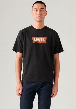 Levi's T-Shirt LEVIS VINTAGE BW GRAPHIC TEE, Herren, Gr. XXL, schwarz (vintage bw graphic tee vintage pecan batwing caviar), Jersey, Obermaterial: 100% Baumw