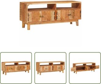 vidaXL vidaXL Schrank - Stauraumschr&auml;nke Braun 110 x 30 x 45 cm Massivholz Mango