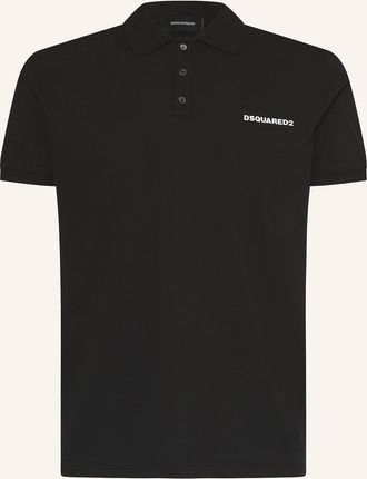 Dsquared2 Piqu&eacute;-Poloshirt schwarz