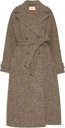 Max Mara Femme, Manteaux, Brun, Taille: 30 FR Wkdtema Coat