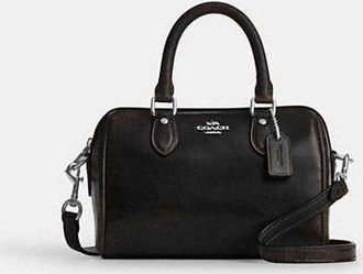 Coach Mini Rowan Umh&auml;ngetasche Aus Loved Leather f&uuml;r Frauen in Multi | Leder