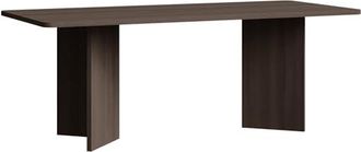 Selsey Esstisch 204&times;90 cm - Moderner Esszimmertisch in Esche Prestige, Japandi & Minimalistisches Design, Gro&szlig;e Tischplatte, Robuste Laminatplatte mit ABS-Ka